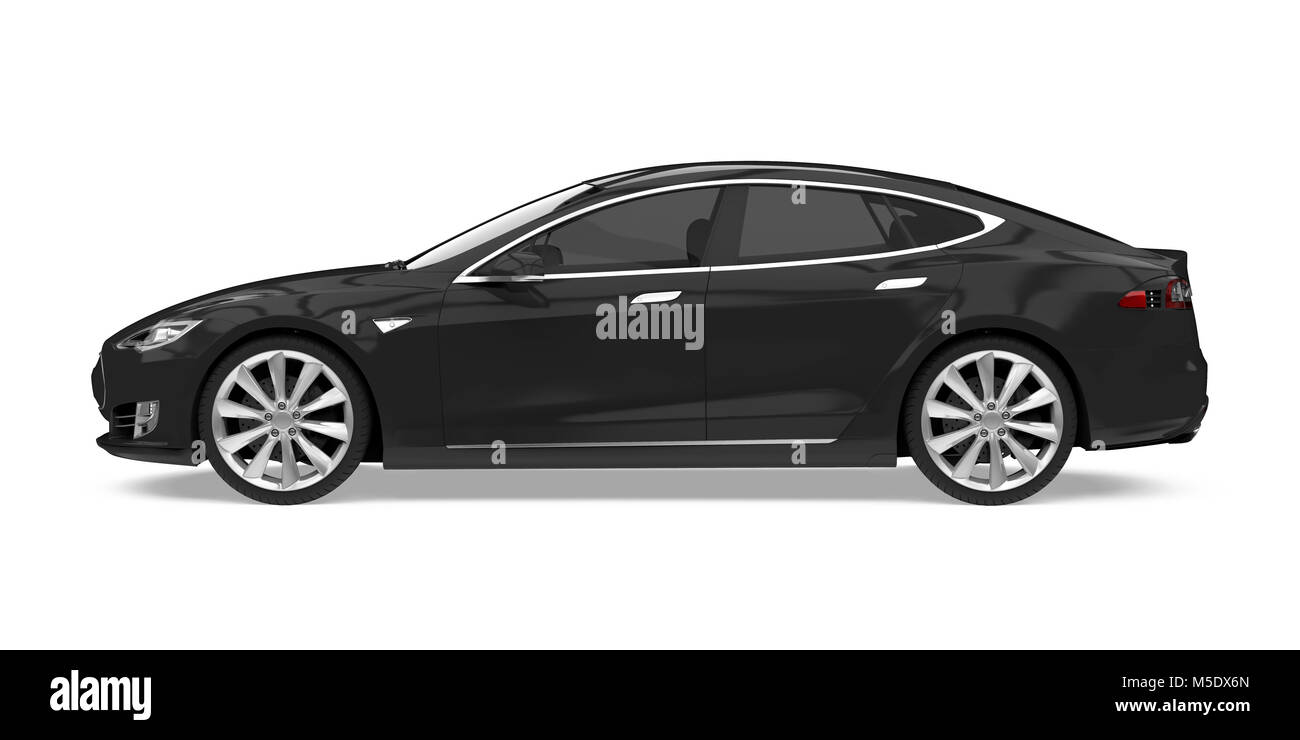 Luxury Sedan Car Isolated Stock Photo - Alamy