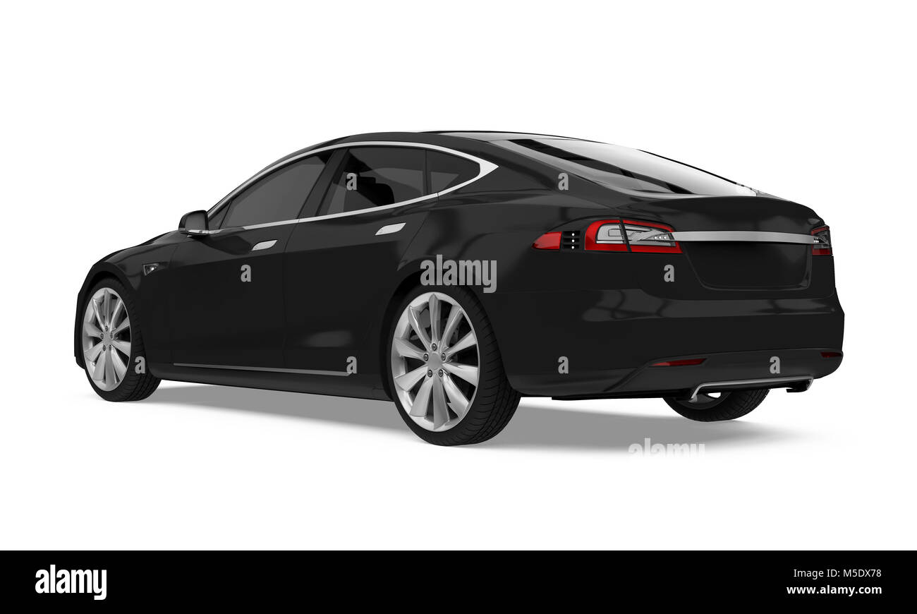 Luxury Sedan Car Isolated Stock Photo - Alamy