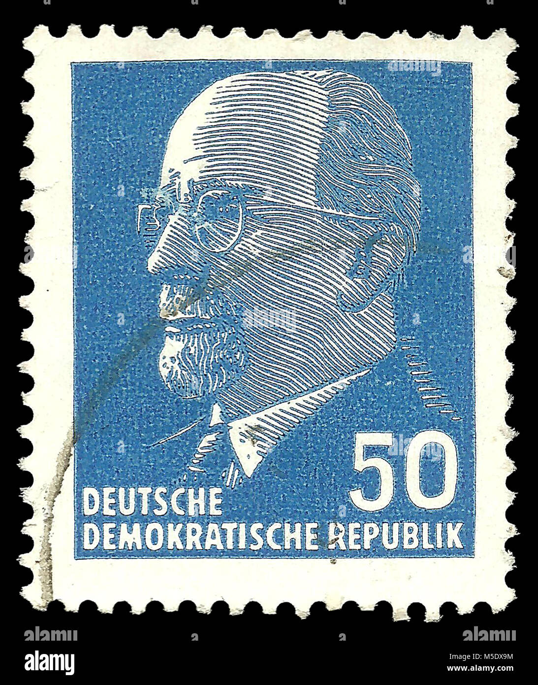 German Democratic Republic - stamp 1967, Heads of State, Chairman of ...
