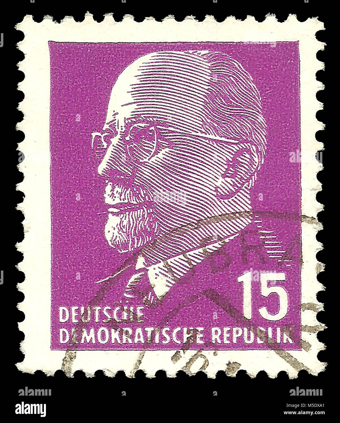 German Democratic Republic - stamp 1967, Heads of State, Chairman of ...