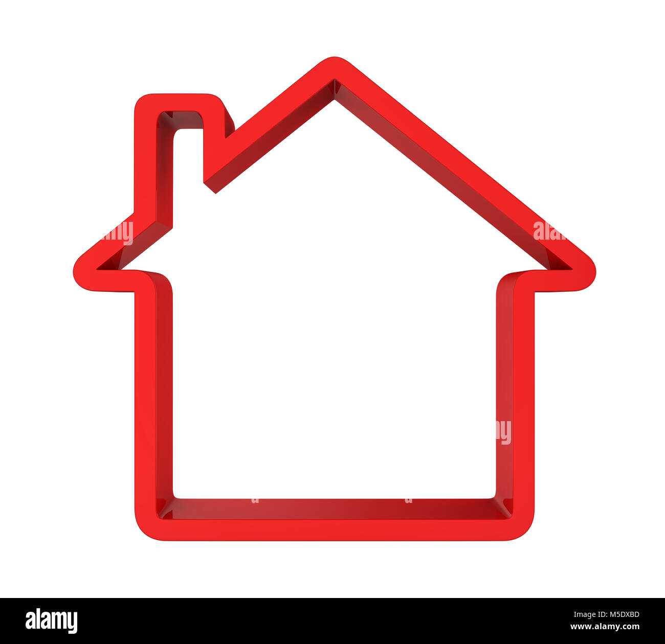 House Symbol Isolated Stock Photo - Alamy
