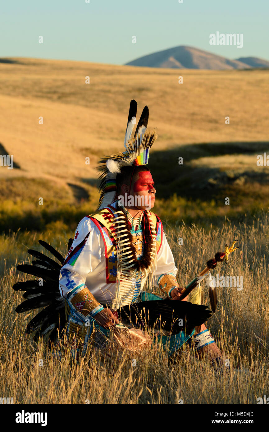 North America, USA, Great Plains, Montana, Bear Paw Battlefield, Nez ...