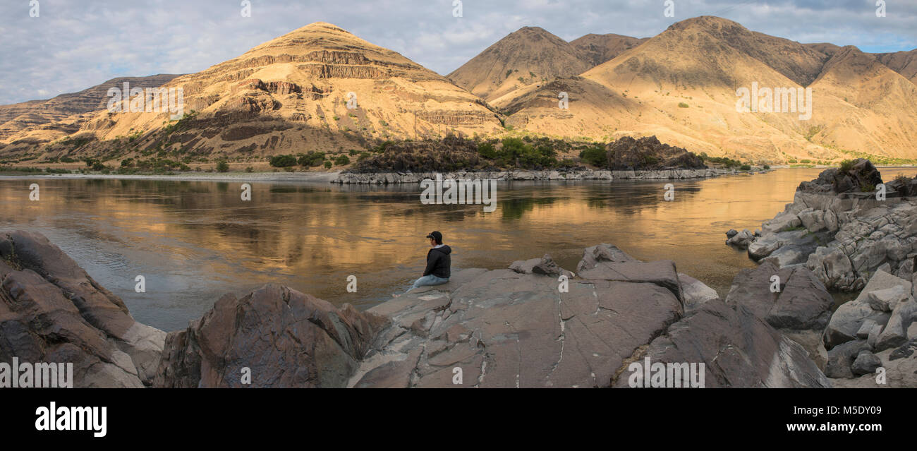 North America, USA, Pacific Northwest, Washington, Asotin,Snake River ...