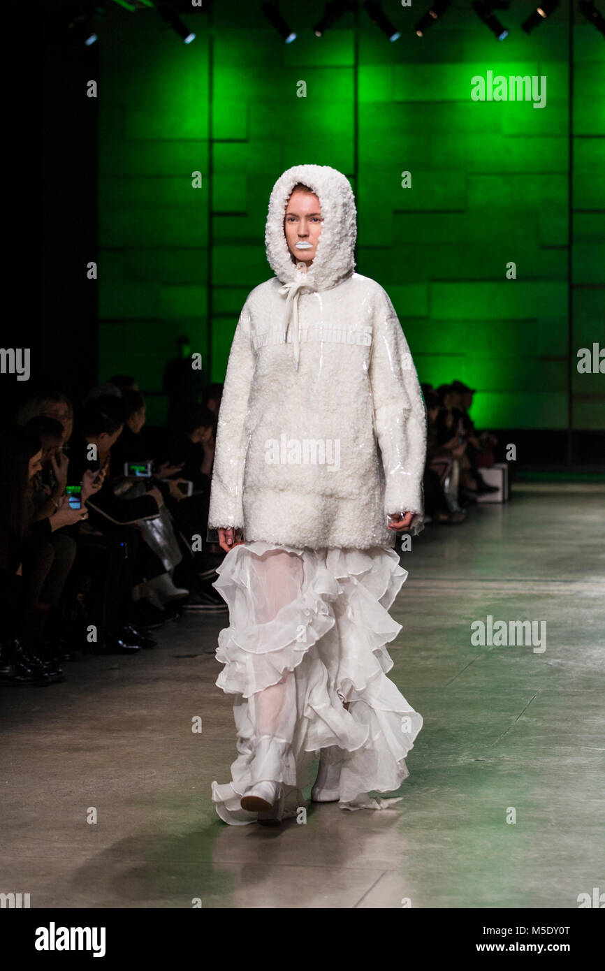 Annakiki presents the Fall/Winter 2018-19 collection at Milano Fashion ...