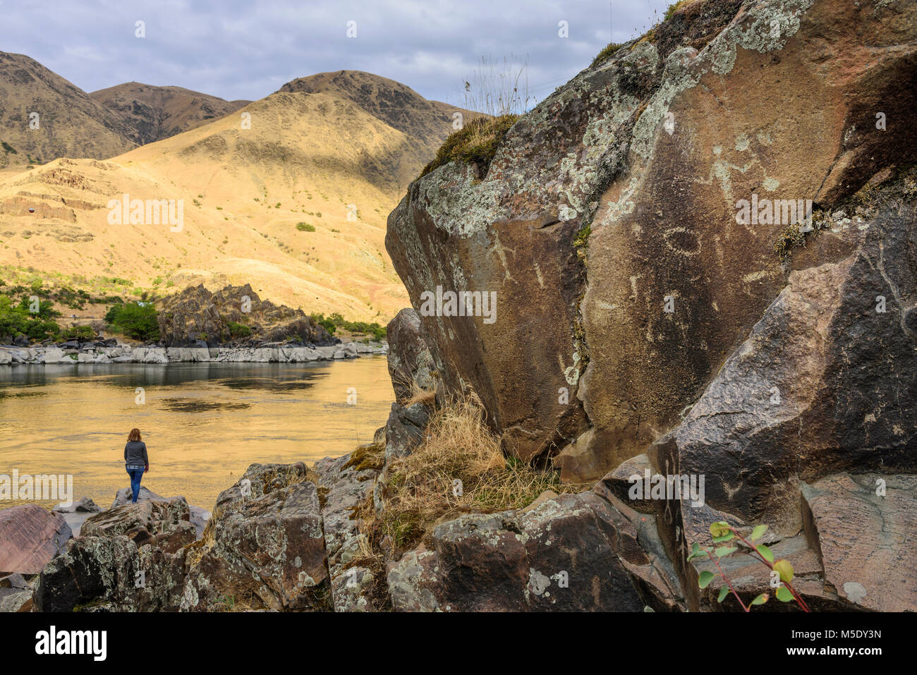 North America, USA, Pacific Northwest, Washington, Asotin,Snake River ...