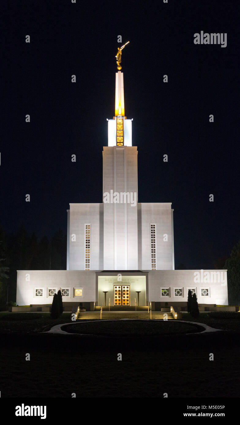 Engel, Moroni, Mormon's temple, Mormon, religion, temple, post Stock ...