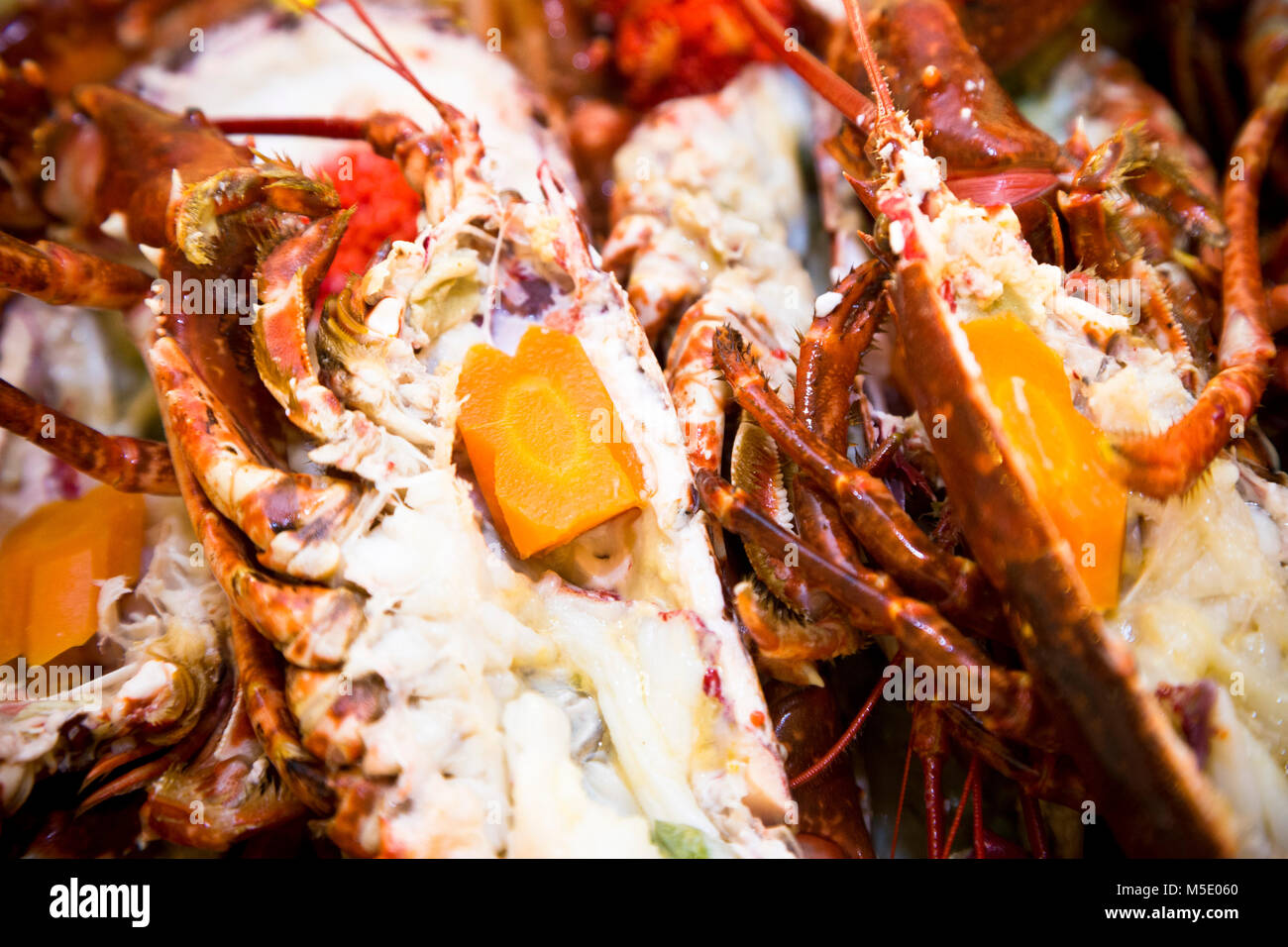 Restaurant, food, Crevette, Crevetten, arranged, cook, cooked Stock ...