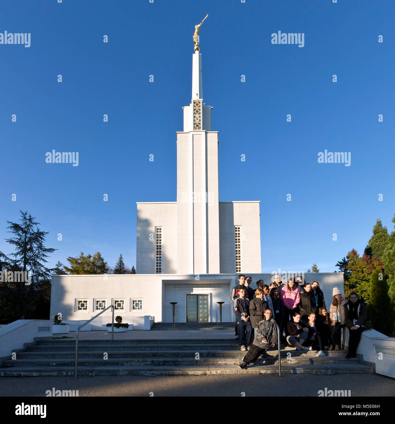 Mormons, temples, religion, Mormon's temple Stock Photo - Alamy
