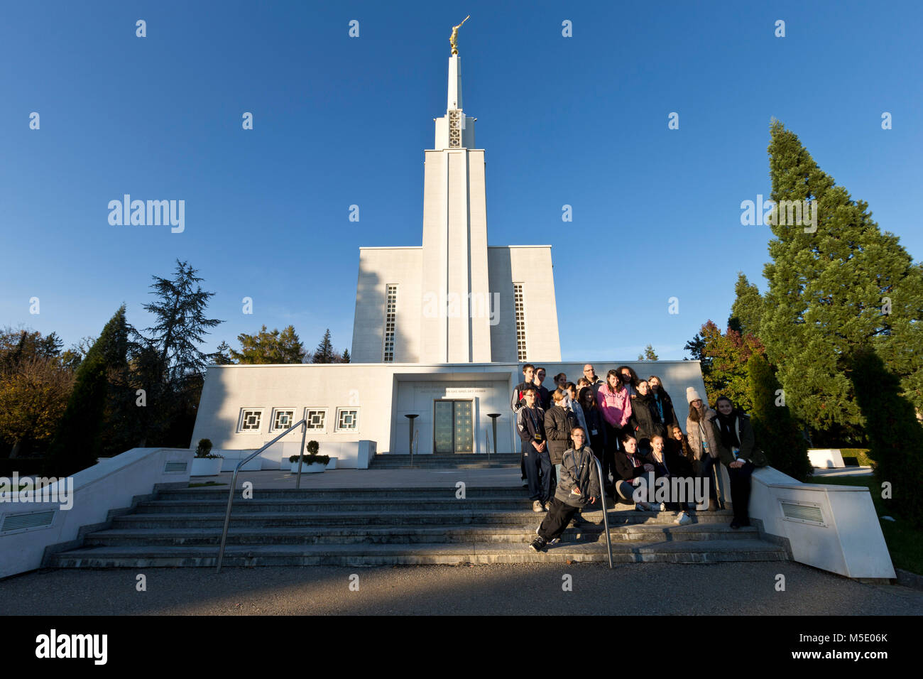 Mormons, temples, religion, Mormon's temple Stock Photo - Alamy