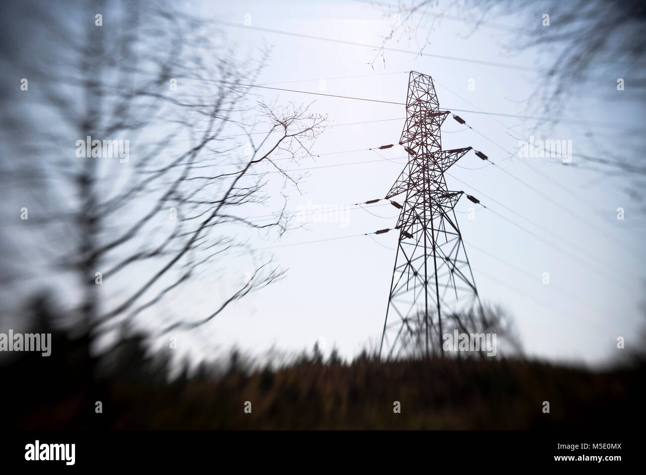Electricity masts switzerland hi-res stock photography and images - Alamy