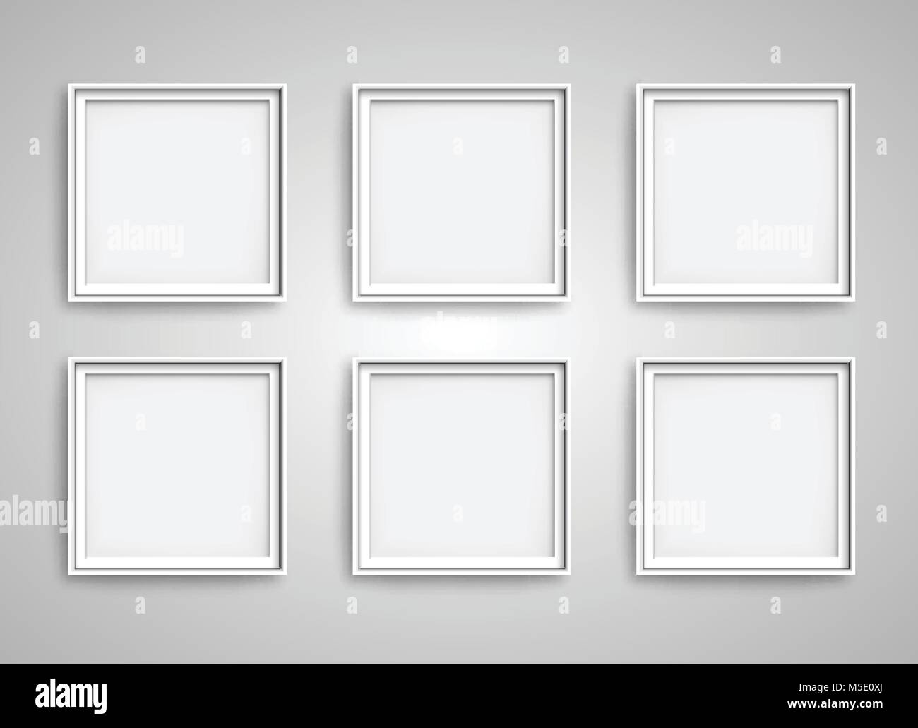 White picture frames vector vectors hi-res stock photography and images ...
