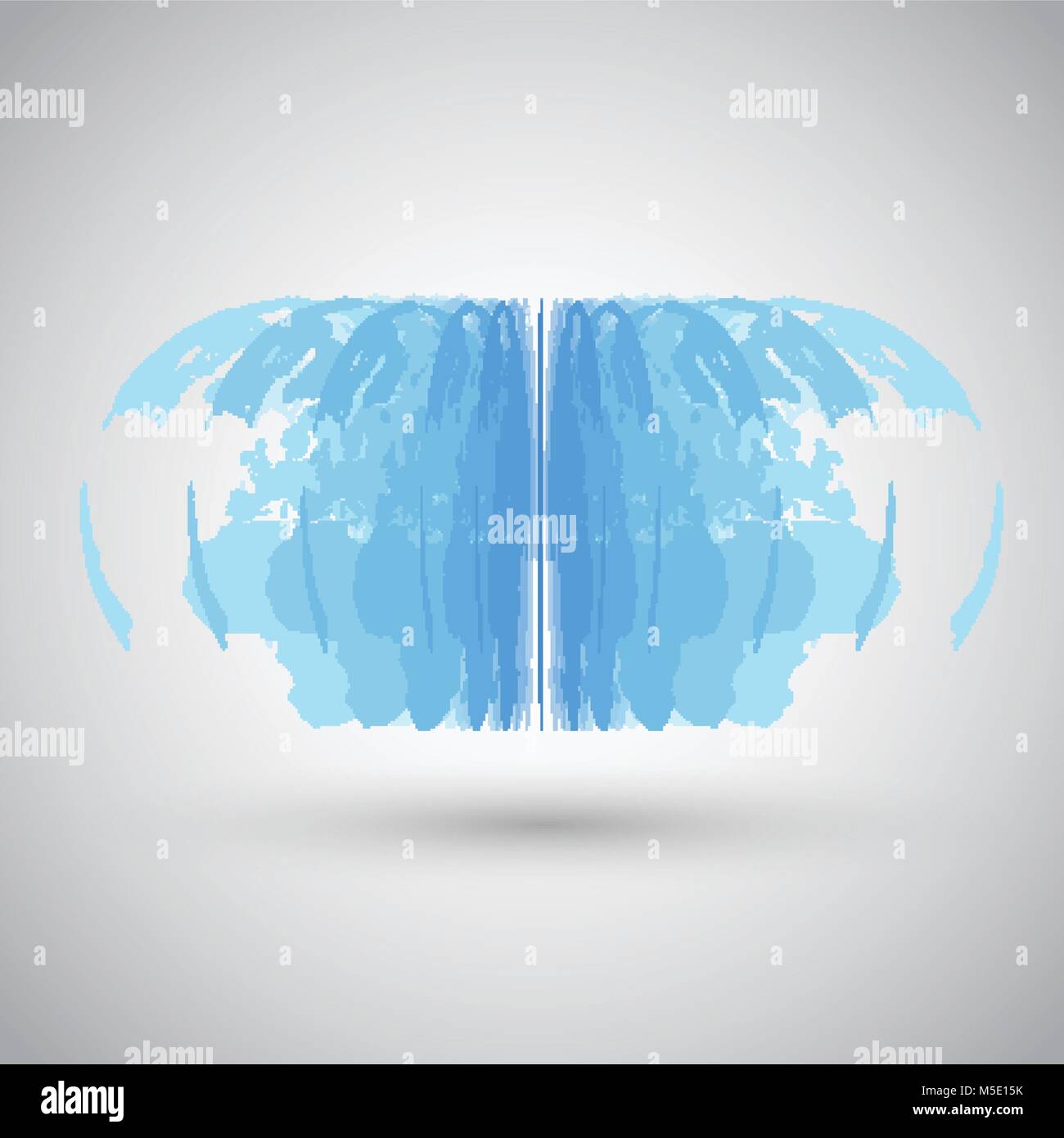 Layered earth, vector Stock Vector Image & Art - Alamy