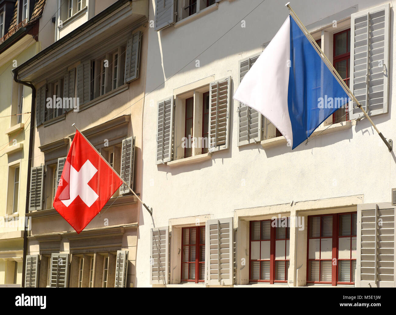 Celebration swiss flag hi-res stock photography and images - Alamy
