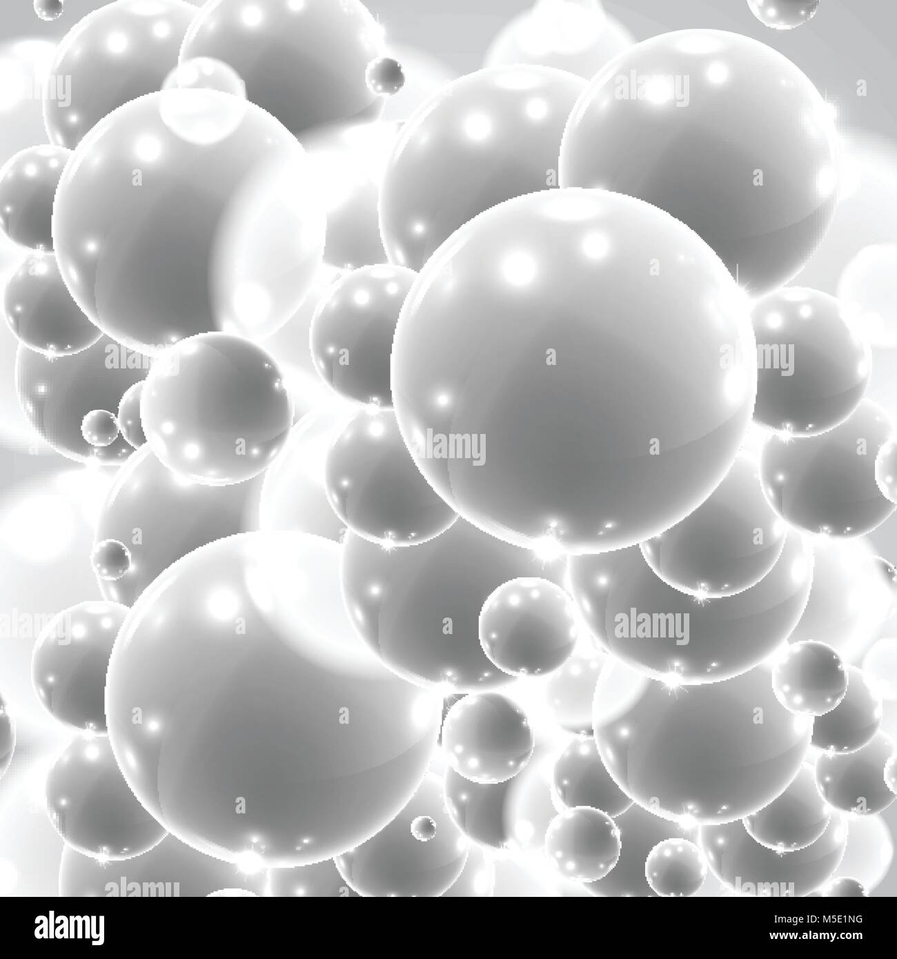 Colorful and white bubbles background, vector Stock Vector Image & Art ...