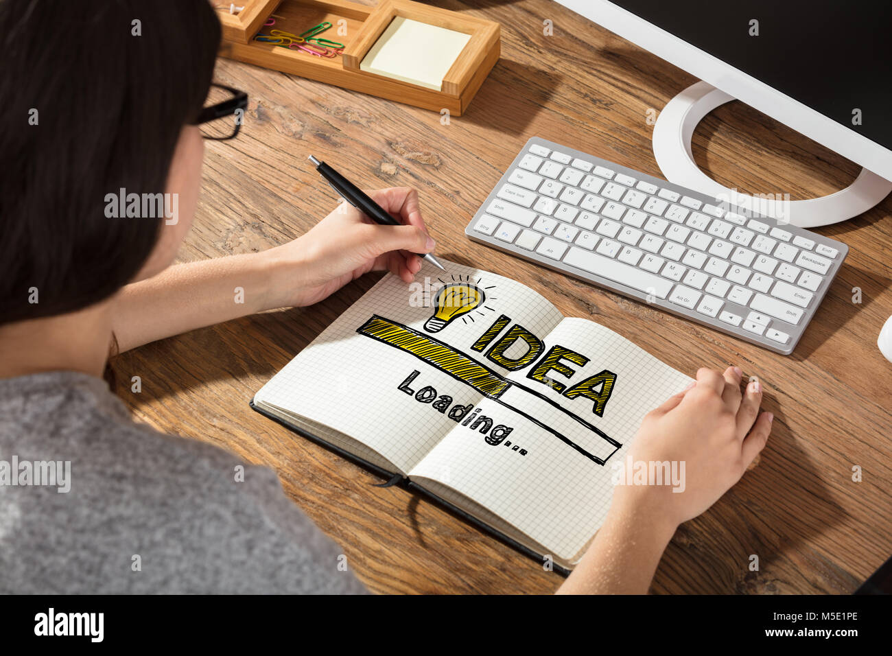 Checker paper hi-res stock photography and images - Alamy