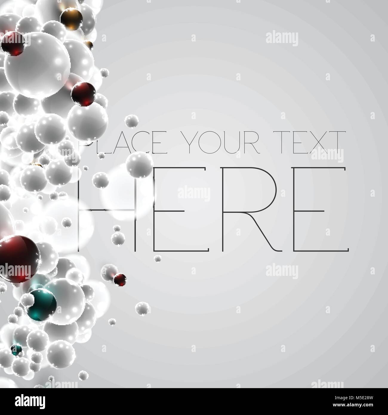 Colorful and white bubbles background, vector Stock Vector Image & Art ...