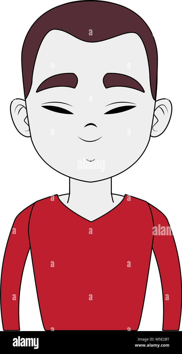 Funny chinese man face Stock Vector Image & Art - Alamy