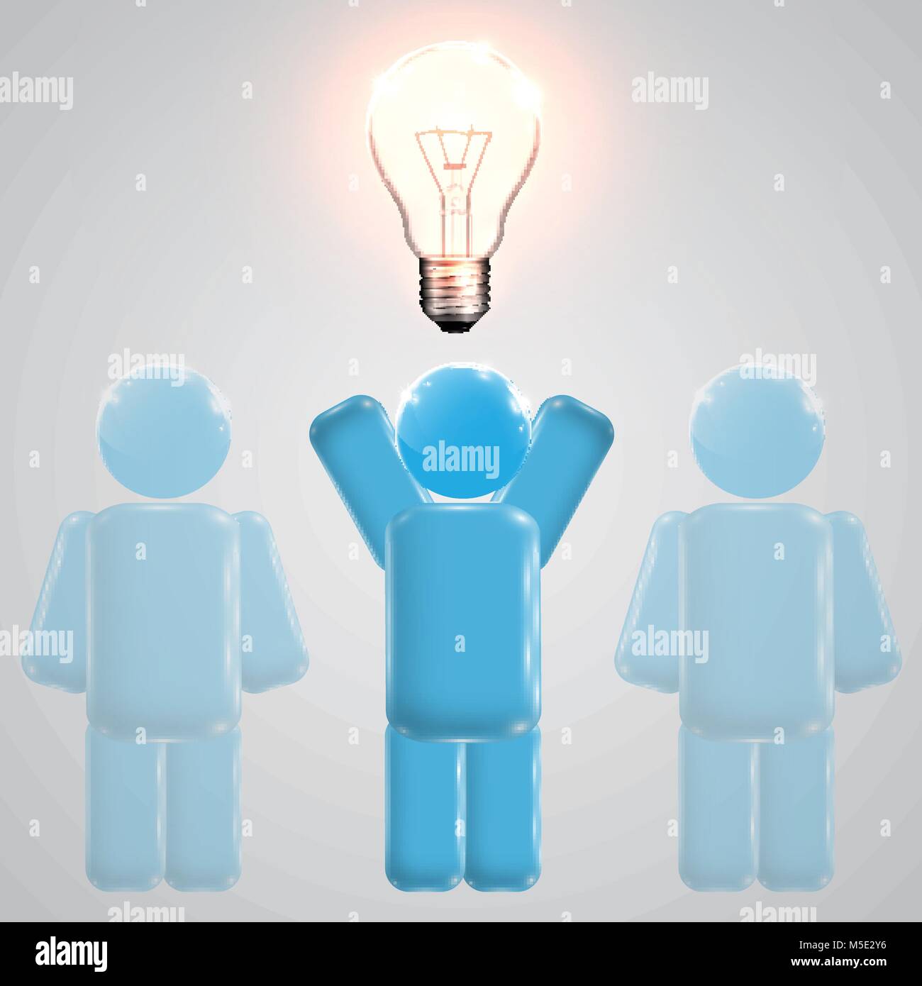 Modern communication man speak on Stock Vector Images - Alamy