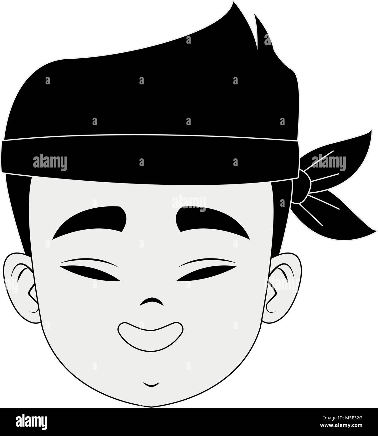 Funny chinese man face Stock Vector Image & Art - Alamy