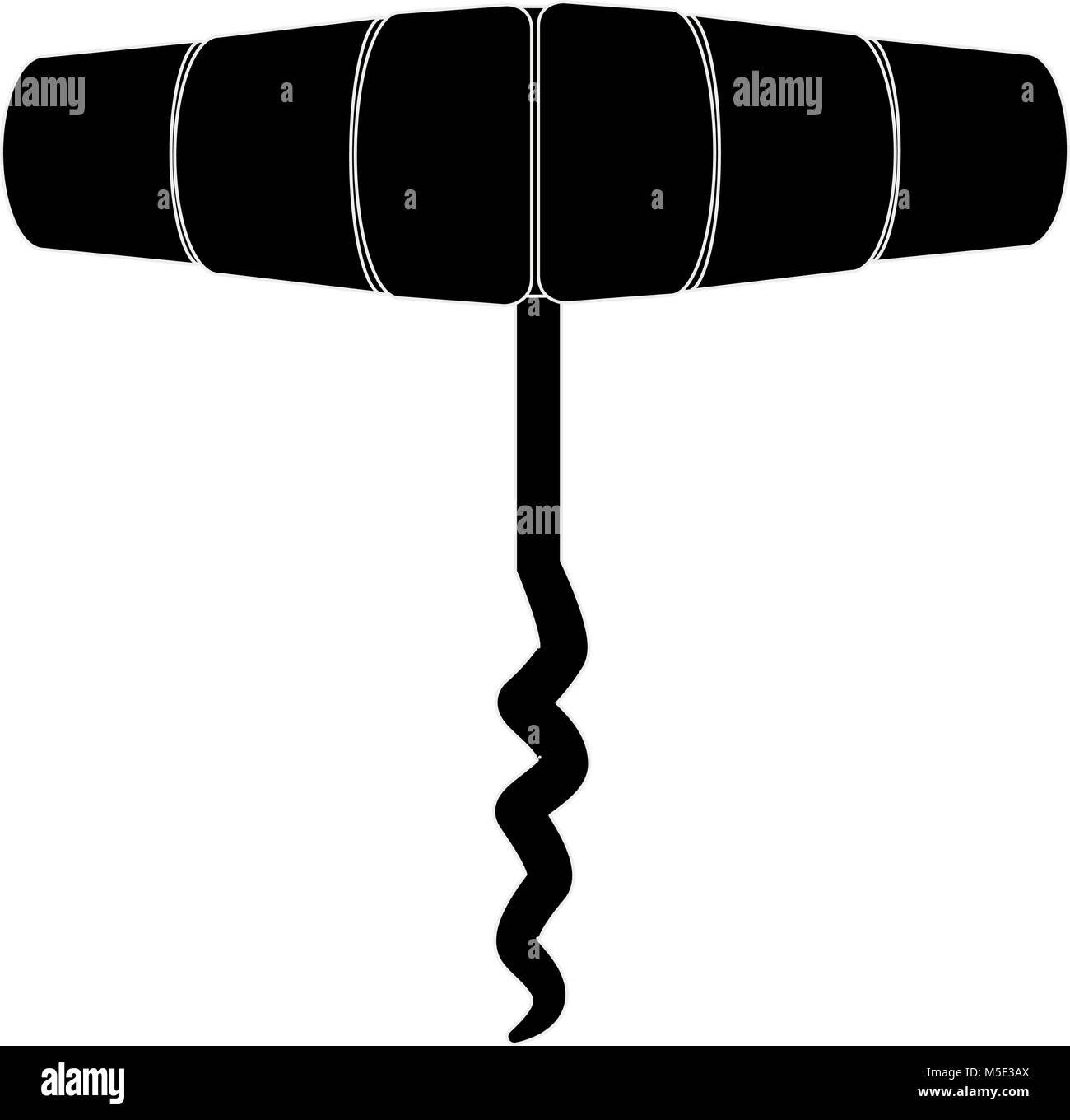 Screwcork tool isolated Stock Vector Image & Art - Alamy