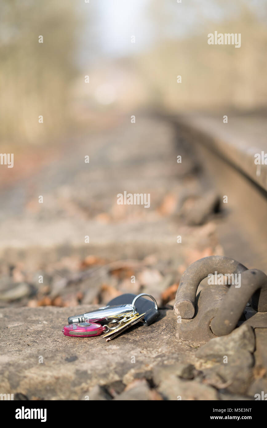 Rail fishplate hi-res stock photography and images - Alamy