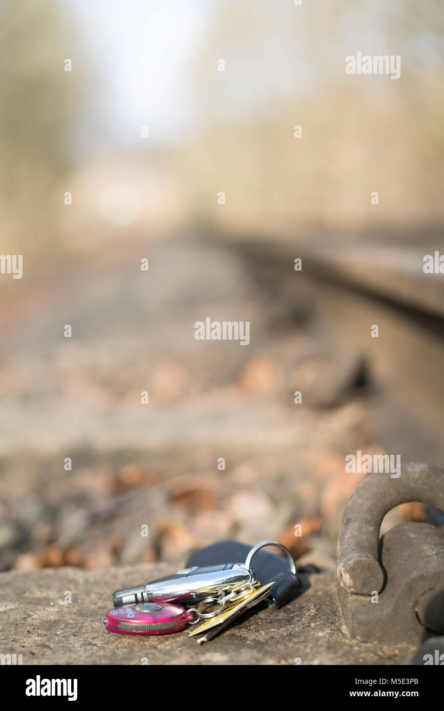 Rail fishplate hi-res stock photography and images - Alamy