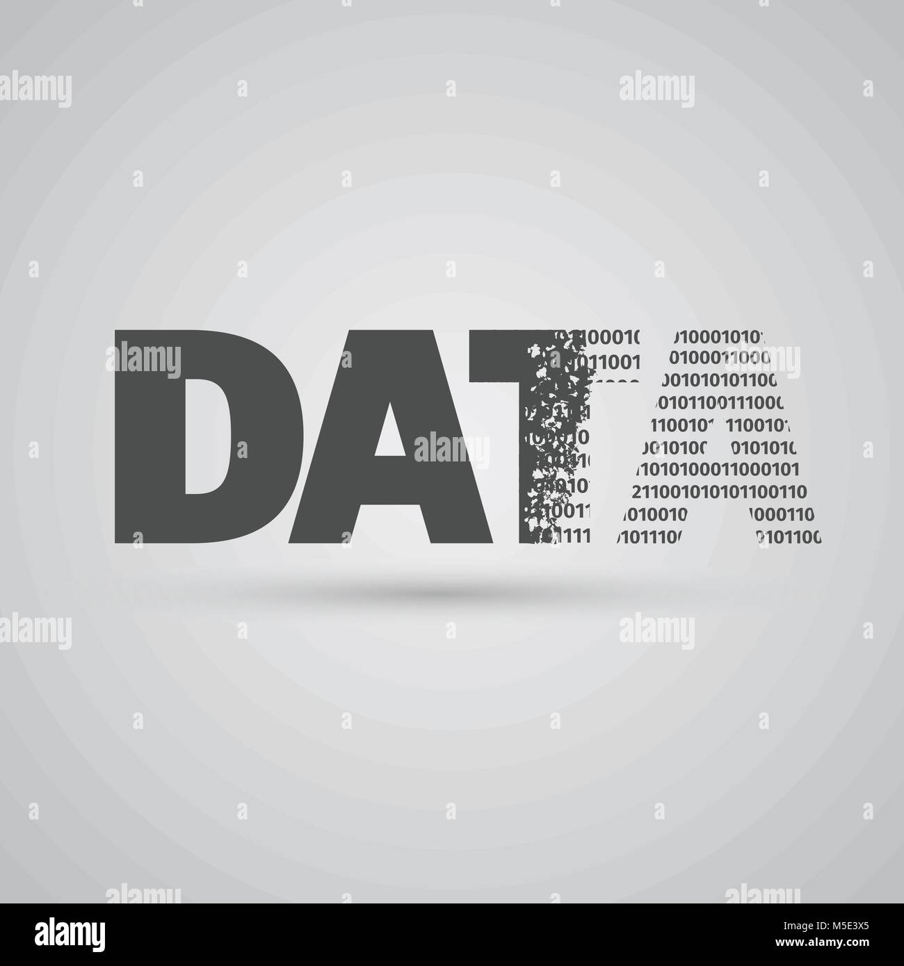 Binary number chart Stock Vector Images - Alamy