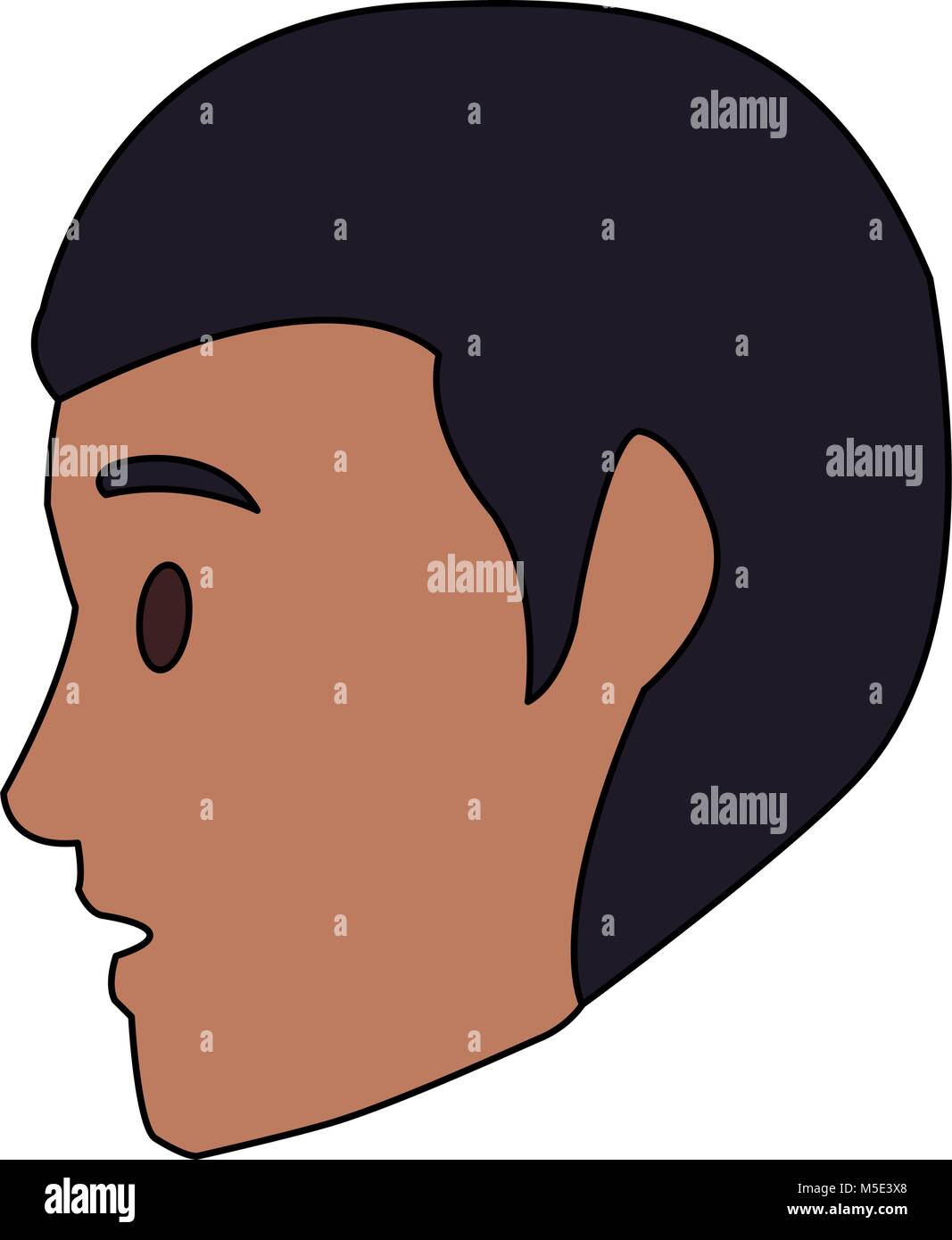 Man head cartoon Stock Vector Image & Art - Alamy