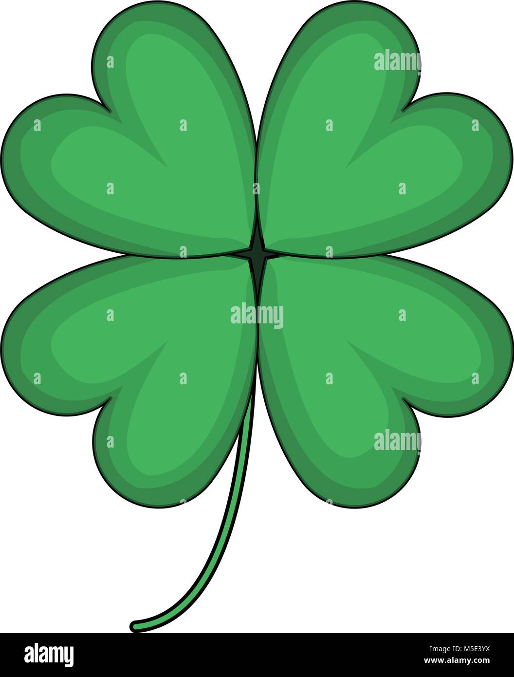 Shamrock clover symbol Stock Vector Image & Art - Alamy