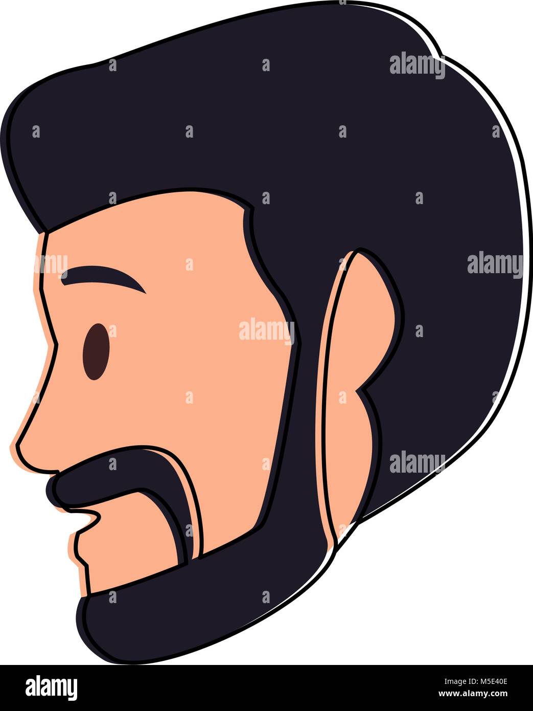 Man head cartoon Stock Vector Image & Art - Alamy
