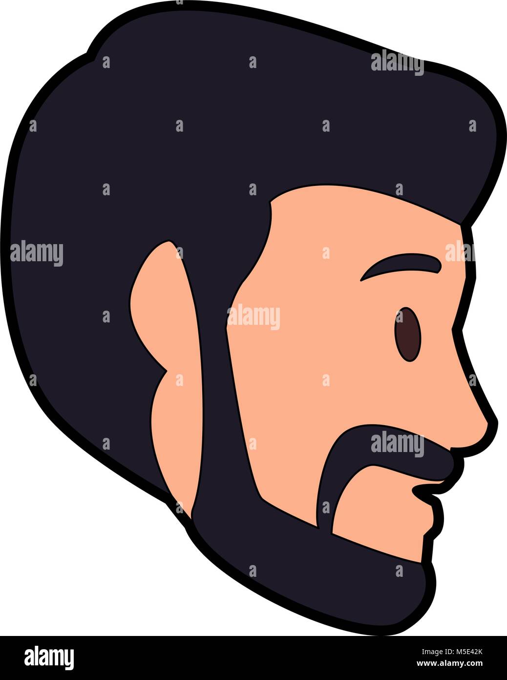 Man head cartoon Stock Vector Image & Art - Alamy