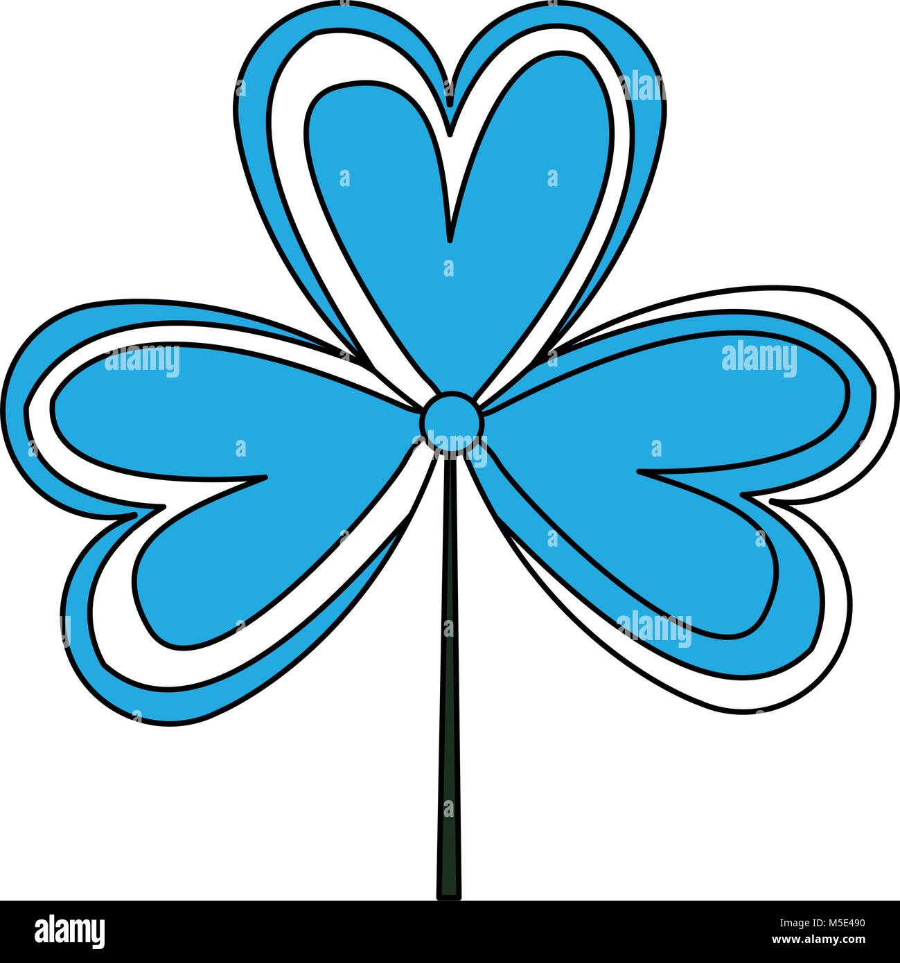Shamrock clover symbol Stock Vector Image & Art - Alamy