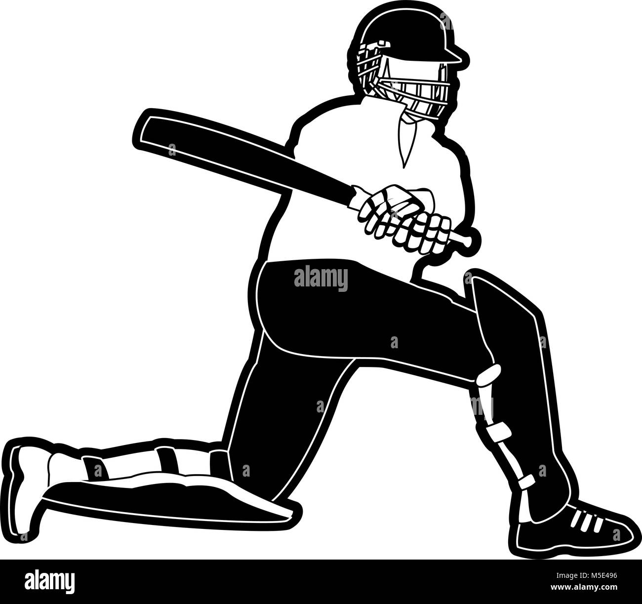 Cricket and badminton Black and White Stock Photos & Images - Alamy