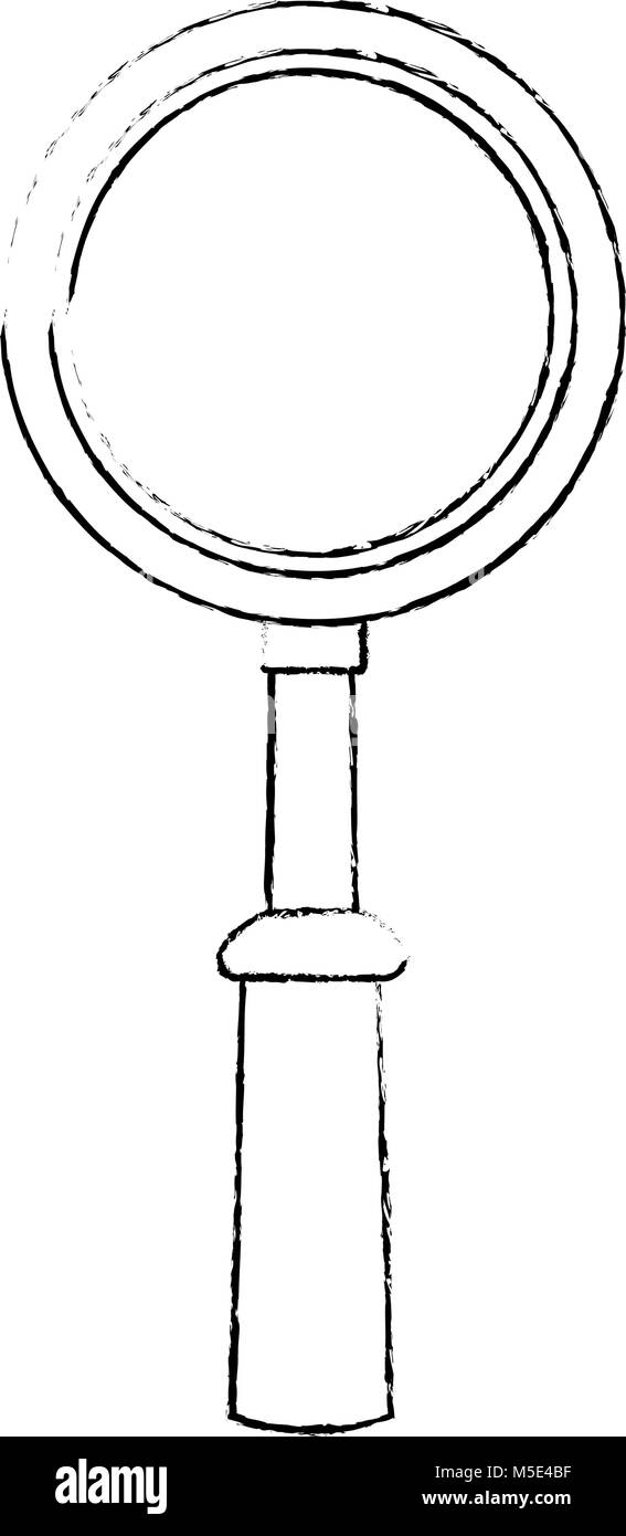 Magnifying glass symbol Stock Vector Image & Art - Alamy