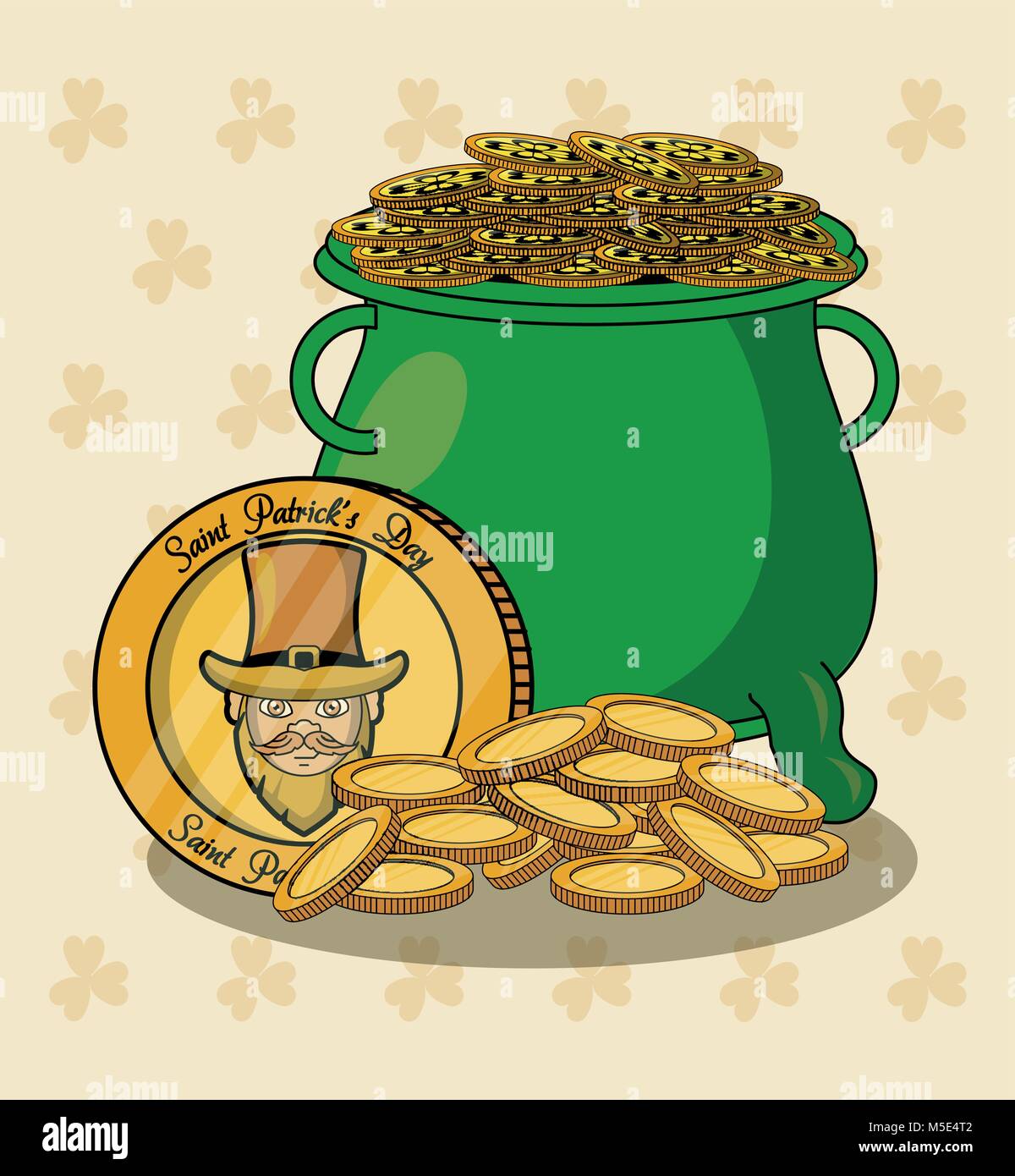 St patricks day cartoons Stock Vector Image & Art - Alamy