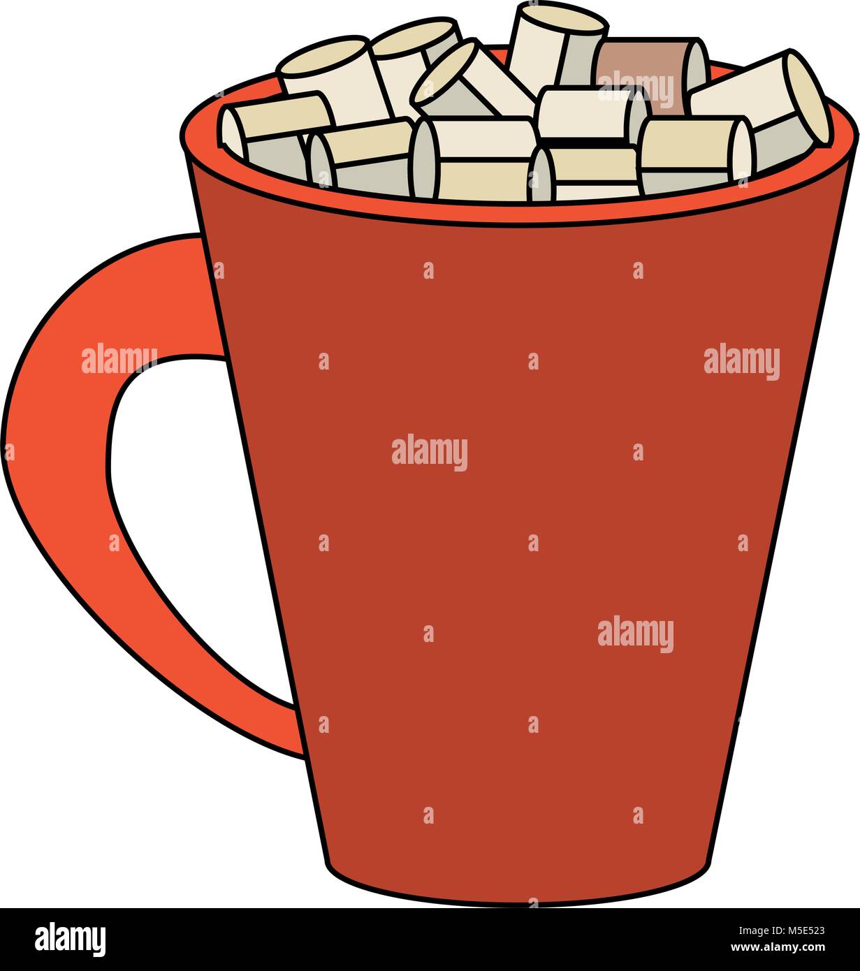 Marshmallow image Stock Vector Images - Alamy