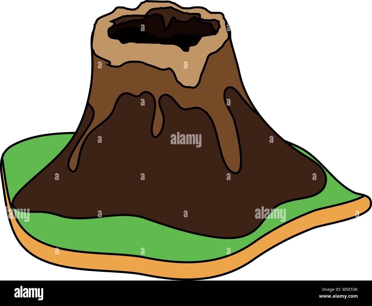 Lawn surrounded Stock Vector Images - Alamy