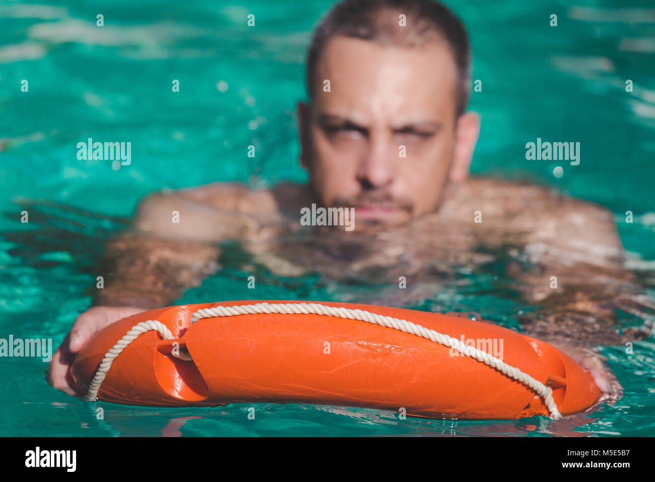 Safety Ring Float Lifesaving High Resolution Stock Photography and ...