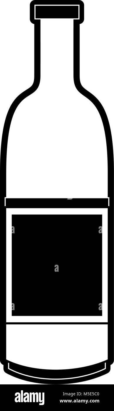 Liquor bottle blank label Black and White Stock Photos & Images - Alamy