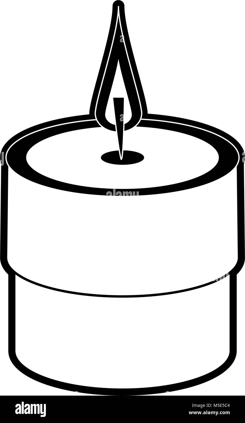 single candle icon image Stock Vector Image & Art - Alamy