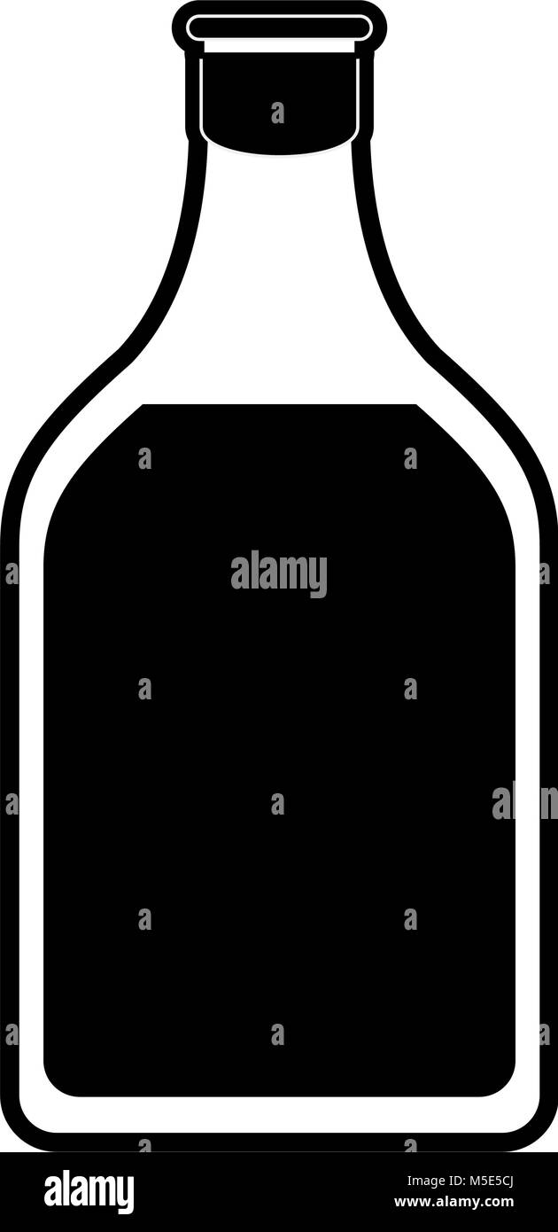 liquor bottle with blank label icon image Stock Vector Image & Art - Alamy
