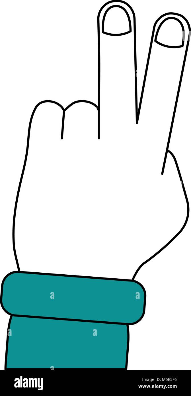 60s hand peace symbol hi-res stock photography and images - Alamy