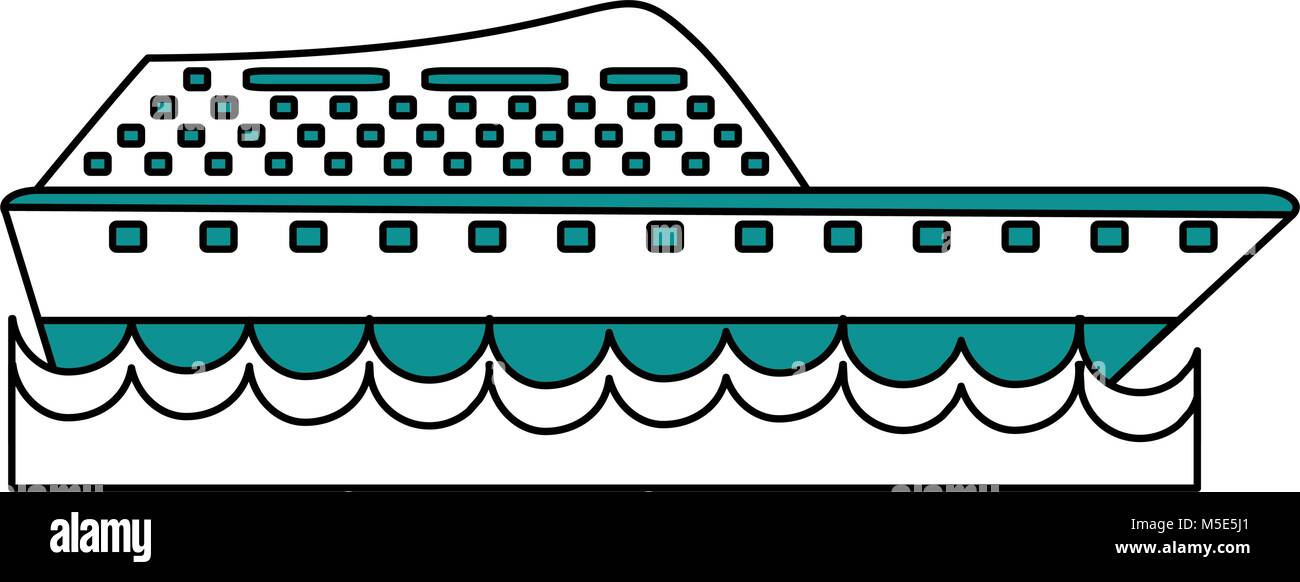 Beautiful blue ocean large Stock Vector Images - Alamy