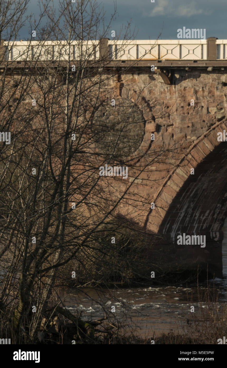 Perth city centre in winter sunshine, Scotland, UK Stock Photo - Alamy