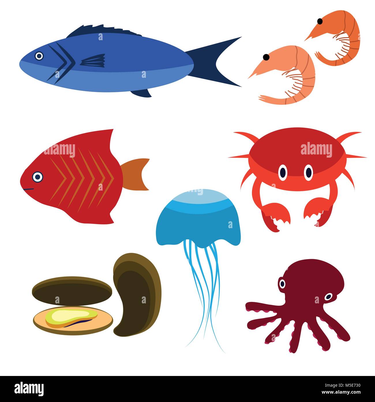 Big seastar Stock Vector Images - Alamy