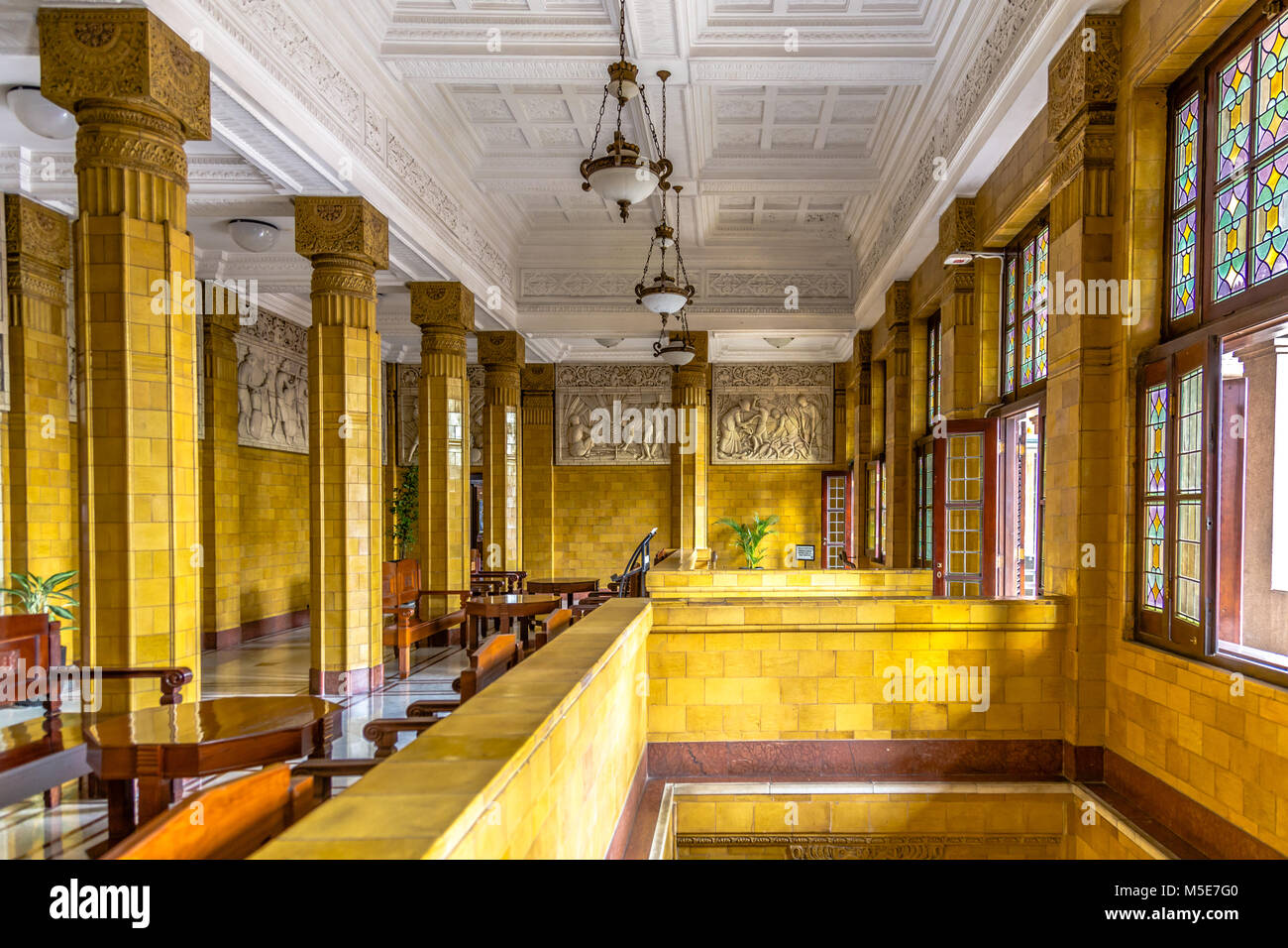 Interior colonial building, Surabya, Indonesia Stock Photo - Alamy