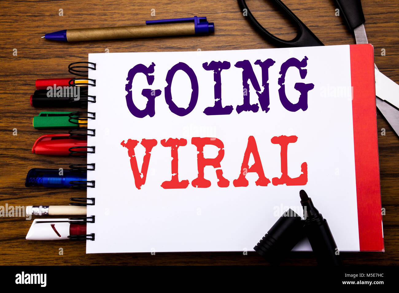 Handwriting Announcement text showing Going Viral. Business concept for ... Handwriting Announcement text showing Going Viral. Business concept for ...