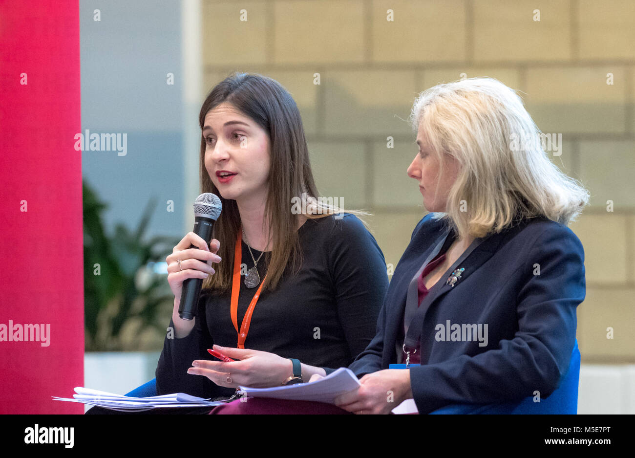 Ruth George, Labour MP for High Peak and Beth Miller, Prospective ...