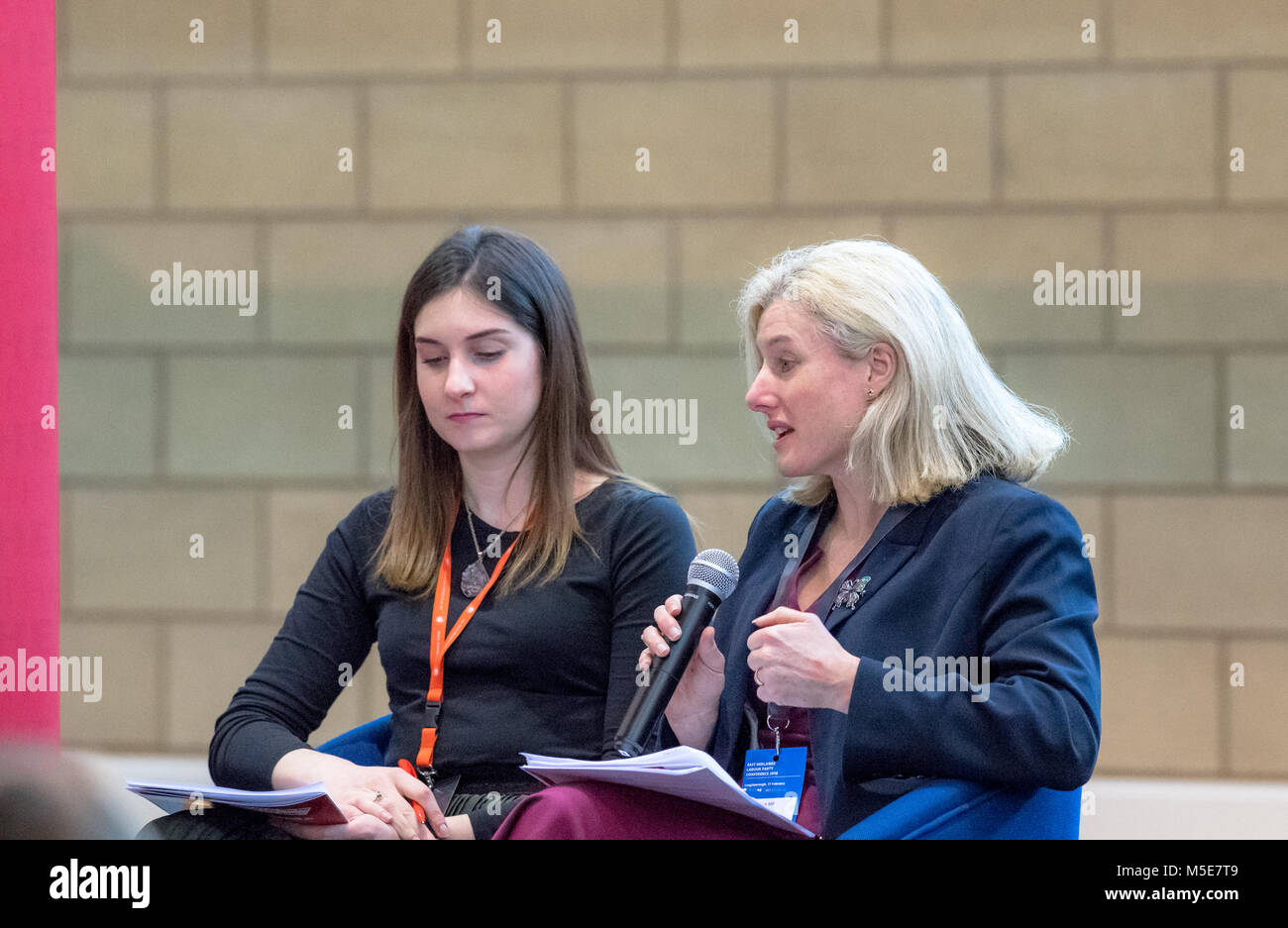 Ruth George, Labour MP for High Peak and Beth Miller, Prospective ...