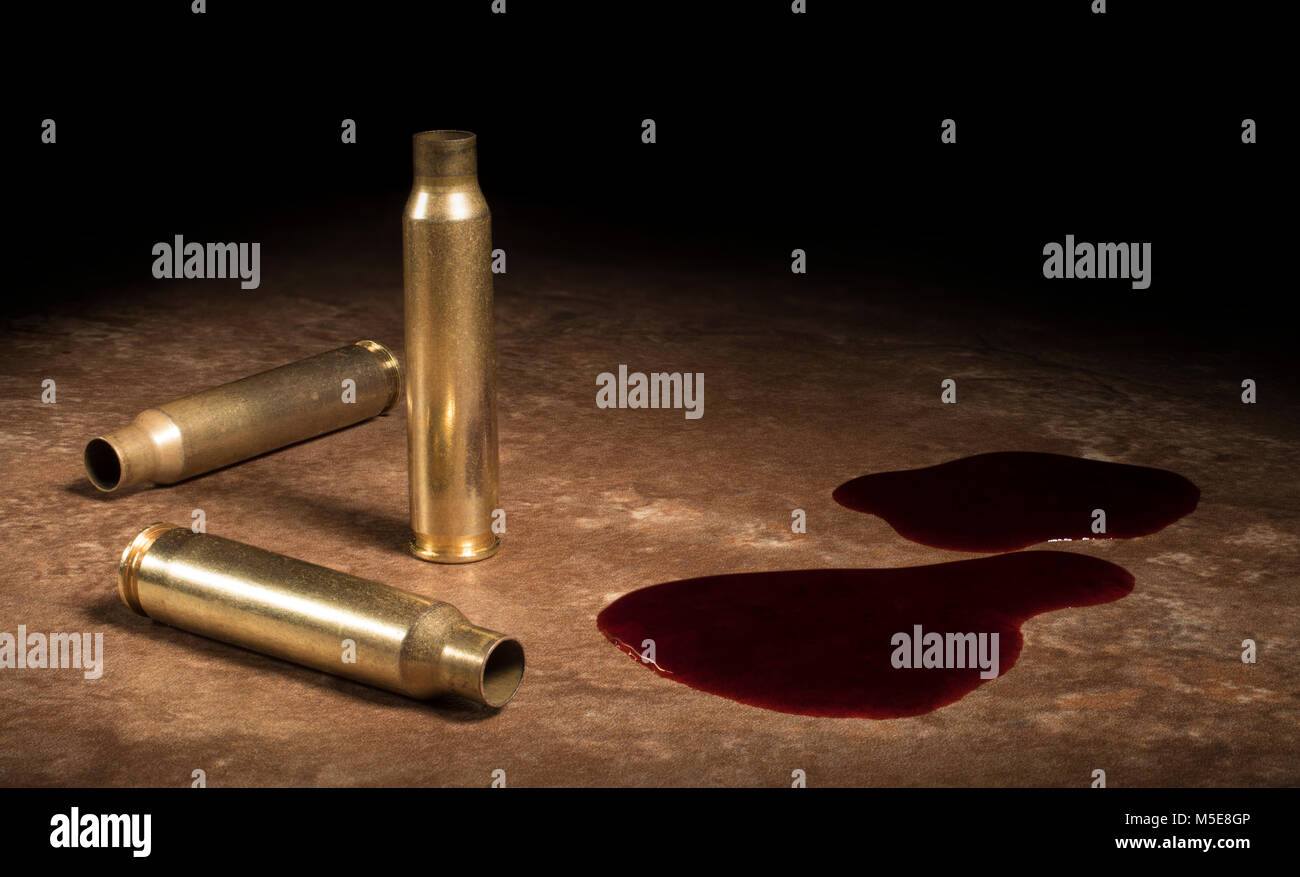 Ar 15 shell casings hi-res stock photography and images - Alamy